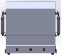 China Rustproof RF Shielded Enclosure 5G Cellular EMC Test Box 0.5-6GHz 80dB Isolation for sale