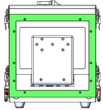 China Single Layer RF Shielded Test Enclosure Anti Pinching EMI GSM Testing for sale