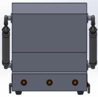 China Pneumatic RF Shield Box Clamshell Type EMI Shielding 0.5-6GHz for WiFi Router Testing for sale