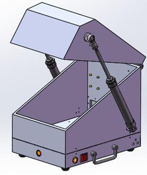 Cina Scatola proteggente pneumatica elettromagnetica 234*430*257mm di MCS contabilità elettromagnetica per 5G LTE in vendita