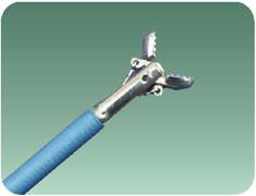 China Stainless Steel Disposable Medical Coated Alligator Cup Biopsy Forceps Sterilized By EO Gas for sale
