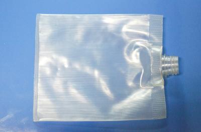 China Clear Customized Plastic water Bag Disposable With Spout for sale