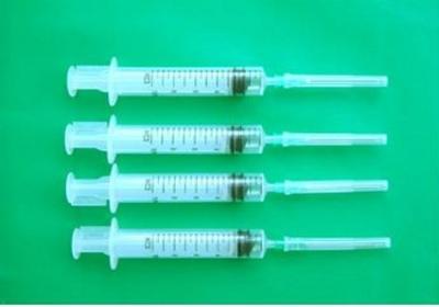 China Sterilized Medical PP / PVC Disposable Syringe with ISO & CE for sale