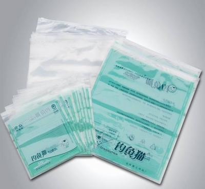 China Food Grade Plastic Bags with Resealable Zipper for sale