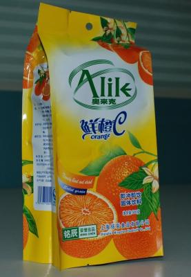 China Moistureproof Food Grade Plastic Bags for Orange Juice Powder for sale