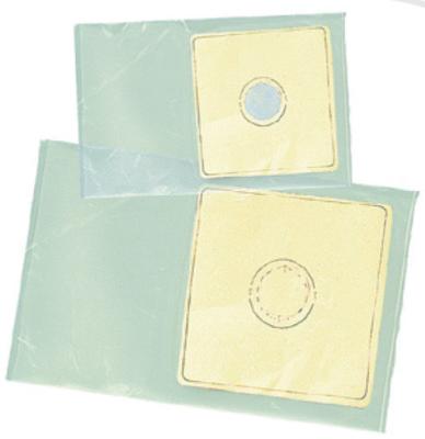 China Gastightness non toxic PVC Disposable Colostomy Bag with adhensive paper for sale