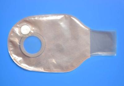 China Eco friendly soft 50mm two system open Disposable Colostomy Bag for sale