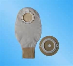 China OEM two system closed  two system closed friendly Disposable Colostomy Bag for sale