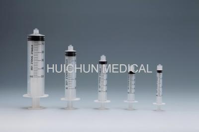 China Safety Medical Grade PP, 3 Parts Disposable Syringe Luer Lock for sale