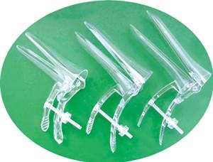 China With Middle Screw Type Medical PS Plastic, Non-toxic Disposable Vaginal Speculum for sale