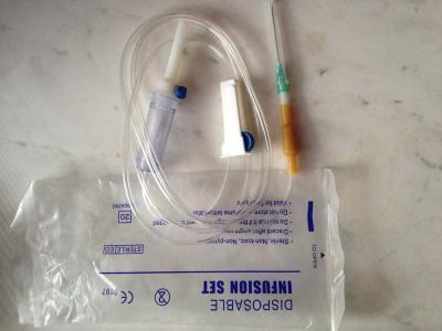 China Clinic Medical Consumables For Hypodermic Injection , PVC Disposable Infusion Set for sale