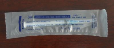 China 3ml Disposable Syringe Medical Consumables for Clinical Solution Injection for sale