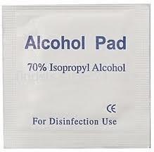 China Folded Sterile Medical Consumables 70% Isopropyl Alcohol Prep Swab for sale