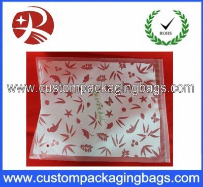 China Custom Printing Green PP/EVA/CPP/PET Underwear Packaging Bags for sale