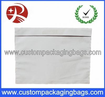 China Custom Packaging Bags Packing List Invioce Envelope for sale
