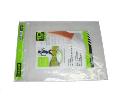 China Custom Packaging Bags 15 Printed Ziplock Poly Packaging Bag of Scoks for sale