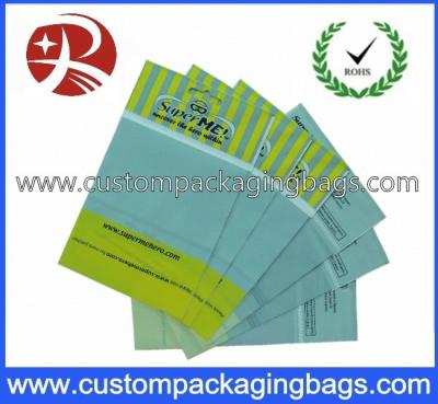 China Clear Printed OPP Custom Packaging Bags With Header Self-adhesive Material for sale