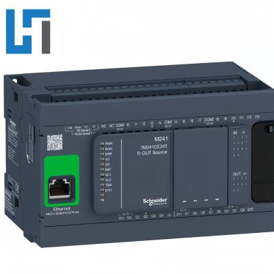 China TM241CE24T Módulo PLC M241 Schneider Controlador Programable 24V CC en venta