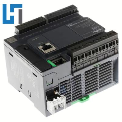 China Módulo M221 Schneider Plc TM221C24U con fuente de alimentación de 24V CC y 10 transistores en venta
