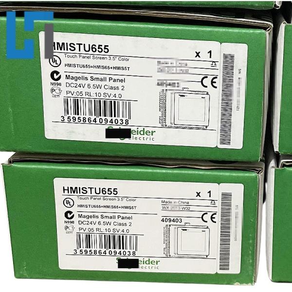 Quality HMISTU655 Schneider Touchscreen New Original Plc Programming Controller Module for sale