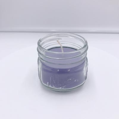 China Grape fragrance home decoration customised cylindrical glass for candle for sale