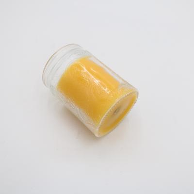 China Wholesale custom decorative Scented Luxury Aroma Orange Fragrance Glass Candle for sale