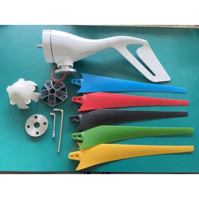 China Garden Yard Windmills Wind Turbine Power Generator With DC Charge Controller 400W 12V 24V for sale