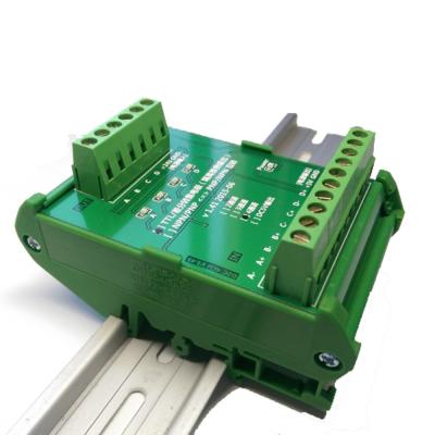 China Codificador servo 5V diferenciado TTL de las maneras del convertidor DC24V 4 a las señales del colector 24V HTL en venta