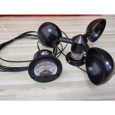 China Wind Speed Sensor 3 Cup Anemometer Automatic Display With Self Powered Meter For Tower Crane for sale