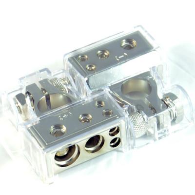 China Conector principal 2 de los terminales de la abrazadera de la batería del coche camión del vehículo AWG 4 8 en venta
