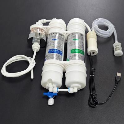 China 5V Electric Pump Water Purifier Direct Drinking Water Filter System Outdoor Survival Camping for sale