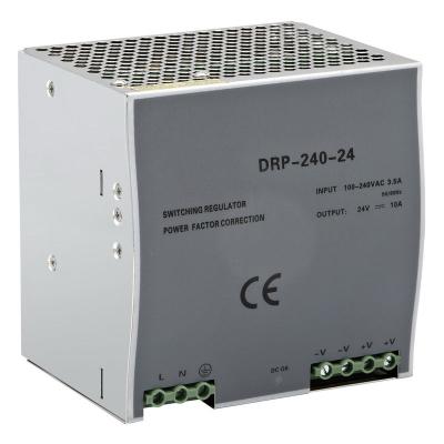 China DR-240-24 240W 24V 10A DC Output Din Rail Switching Mode Power Supply for sale
