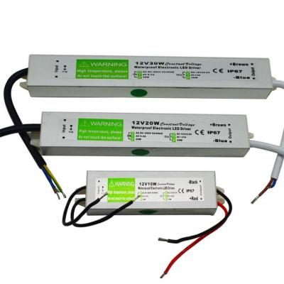 China El CCTV de Constant Voltage Outdoor llevó la fuente de alimentación que cambiaba IP67 12V impermeable 10W 20W 60W en venta