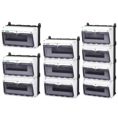 Chine 12 24 36 48 boîtes de distribution en plastique d'armoire électrique extérieure imperméable de mur de la manière IP65 à vendre