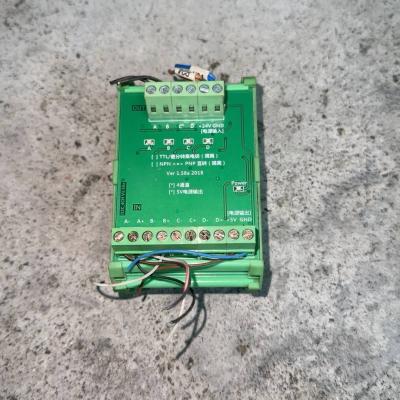 China Codificador servo 5V diferenciado TTL de las maneras del convertidor DC24V 4 a las señales del colector 24V HTL en venta