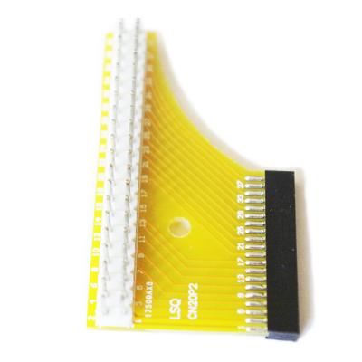 Chine femelle de rangée de goupille de 1.27mm 2 x 20 double au convertisseur de panneau de carte PCB de Pin Headers Adapter de mâle de 2,54 millimètres à vendre