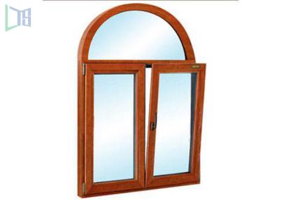 China Double Tempered Glass European Style Windows , Low E Aluminum Tilt And Turn Windows for sale
