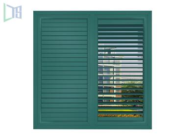 China LYS Openable Aluminium Louvre Windows Manual / Motorised  With Tempered Glass for sale