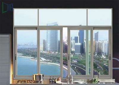 Cina Alluminio del rivestimento della polvere che fa scorrere l'isolamento acustico su misura Windows di progettazione di dimensione in vendita