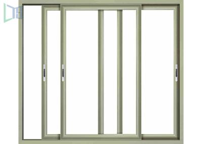 Cina la sostituzione Windows di alluminio di spessore di 1.4mm, raddoppia Windows scorrevole orizzontale lustrato in vendita