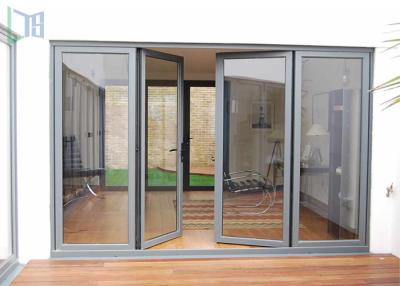 China Double Glazing Aluminium Casement Door Waterproof For Balcony / Room Entrance for sale