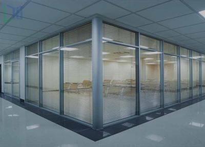 China Demountable Aluminium Office Partition / Office Glass Partition Walls for sale