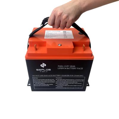 China In Reeks of Parallelle LiFePO4-Batterij 12V 100Ah met BMS-de Kampeerauto van lithiumion energy storage rv Zonne Te koop
