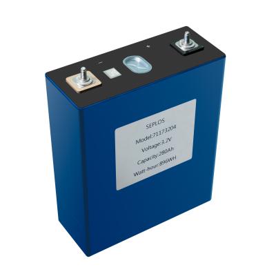 China Seplos 3.2V 280Ah sorteert a-het fosfaat prismatische cel van het lithiumijzer Te koop