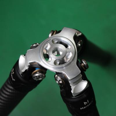 中国 陽極酸化の銀製の表面の終わりに砂を吹き付ける急速なプロトタイピングCNCのアルミニウム部品 販売のため