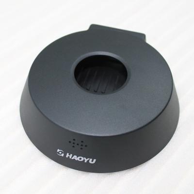 China CNC Machining ABS Rapid Prototyping Parts With Black Painted LOGO Silk Screened for sale