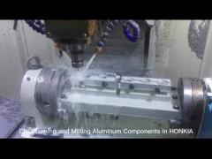 CNC Turning and Milling Aluminum Components 1