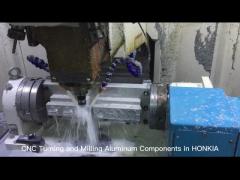 CNC Turning and Milling Aluminum Components 2