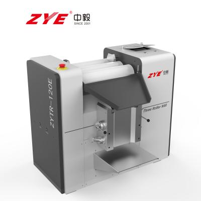 中国 ZrO2 450mmの長さのグリースののりのための三重のローラ ミル 販売のため