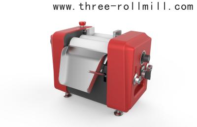 China Molino del rollo de la longitud tres del motor 120W Al2O3 ZrO2 150m m de DC en venta